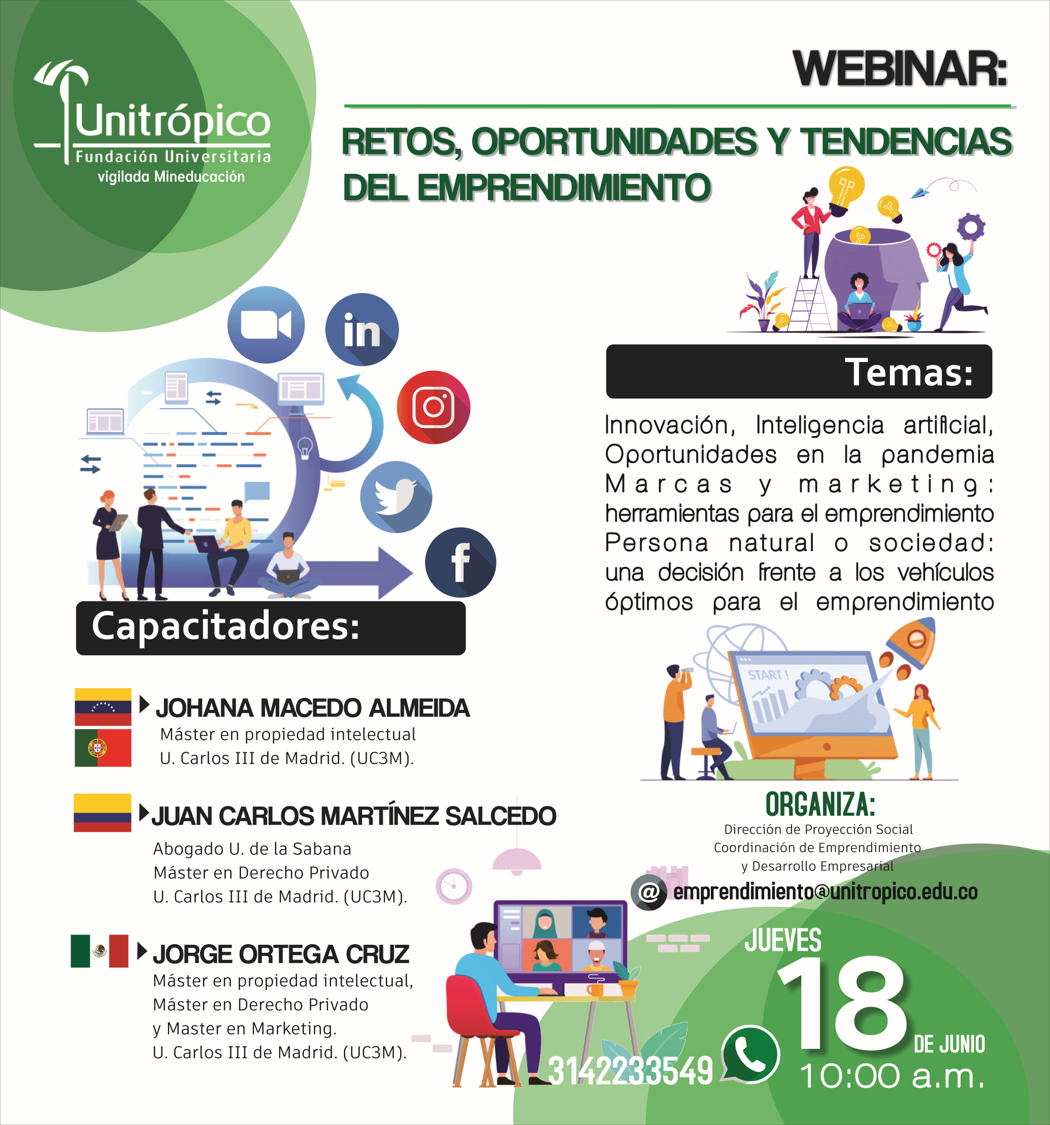 Webinar Retos Oportunidades Y Tendencias Del Emprendimiento