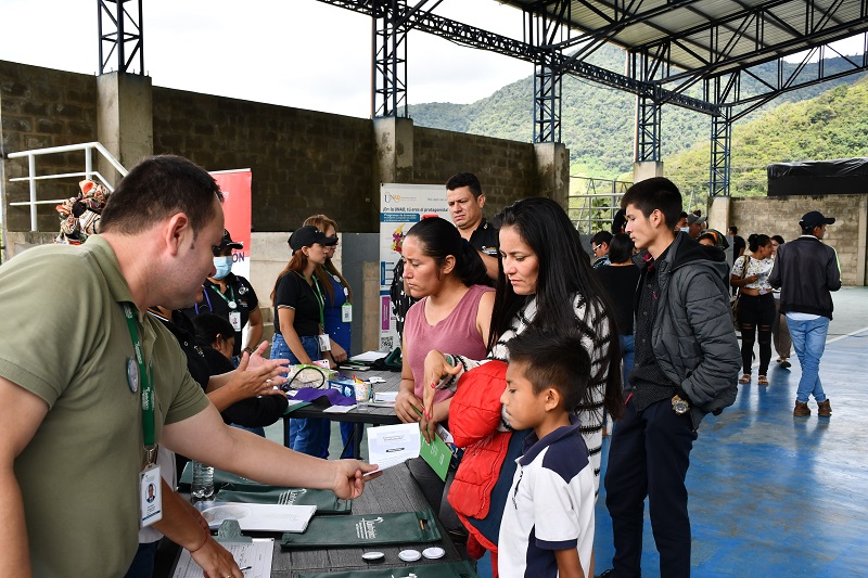 Sácama y resguardo indígena conocieron los servicios de Unitrópico